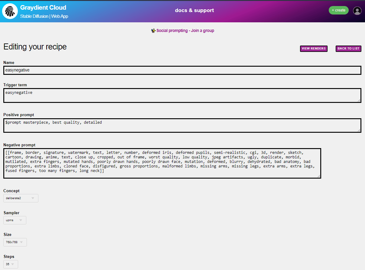 What are prompt recipes? Hashtags? - Graydient AI